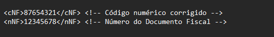 897 - Rejeição: Código numérico em formato inválido